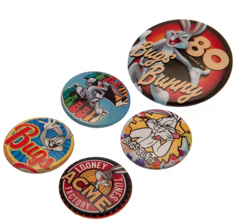 Looney Tunes Knappar Set