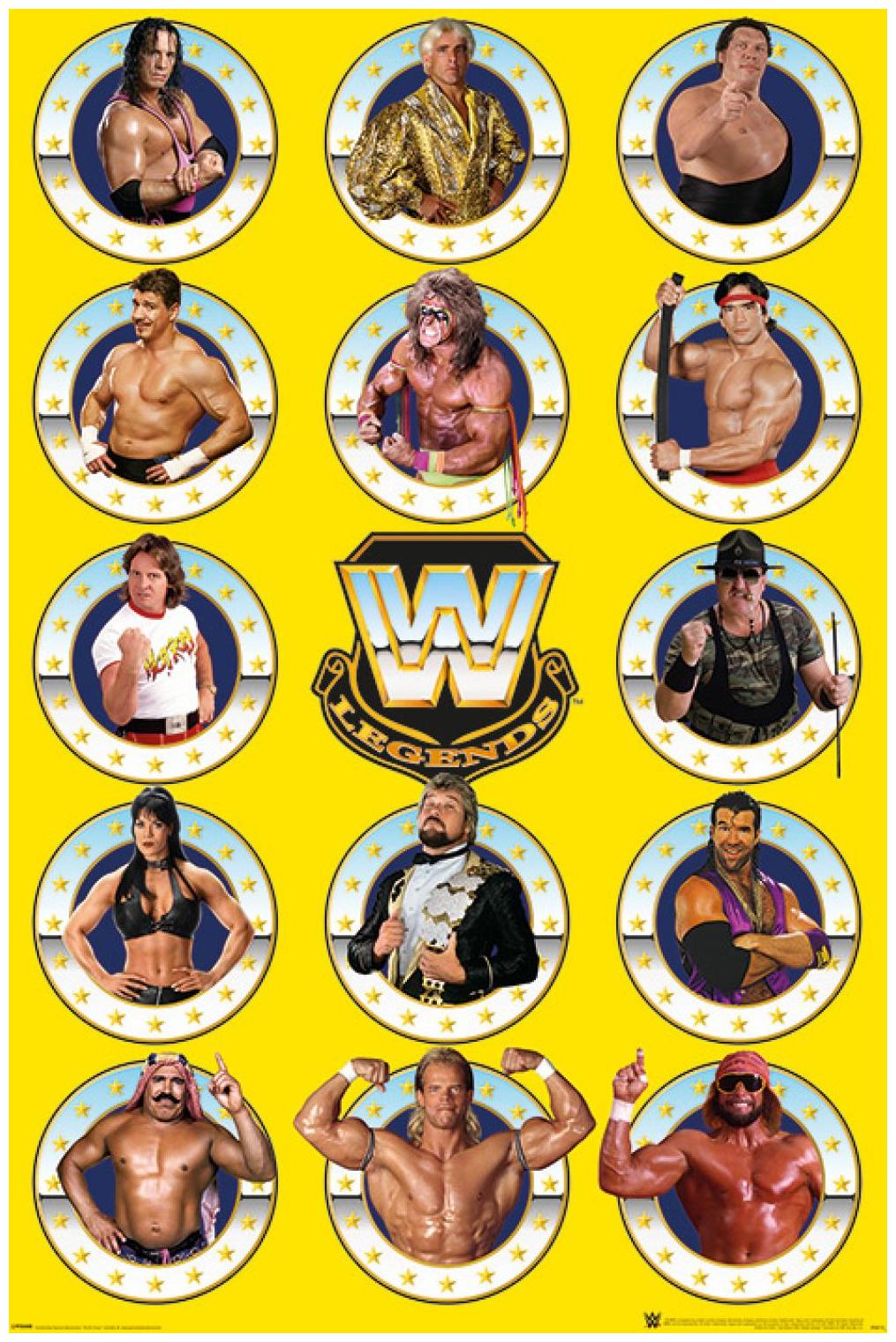 Wwe Poster Legends